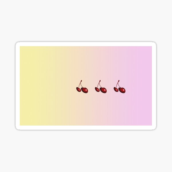 "wunderworld //rainbow cherry colored// OFFICIAL" Sticker for Sale by ...