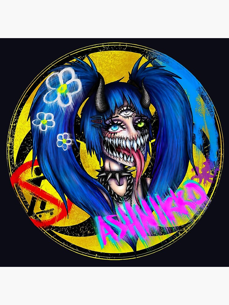 "Ashnikko" Poster for Sale by Twiver | Redbubble