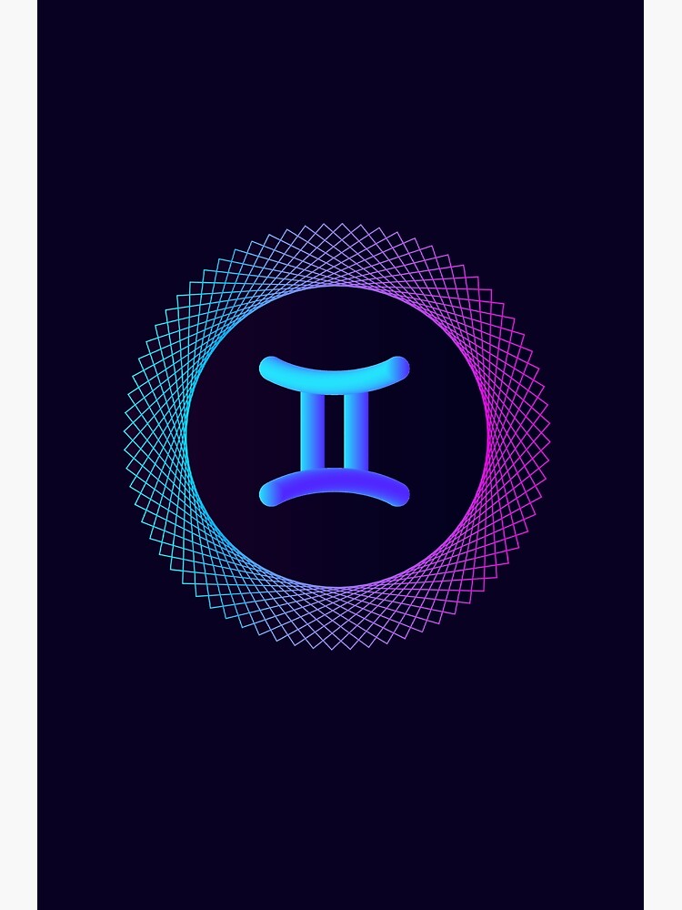 " GEMINI ZODIAC SIGN,ZODIAC SYMBOL,ASTROLOGY SIGN" Poster for Sale by ...