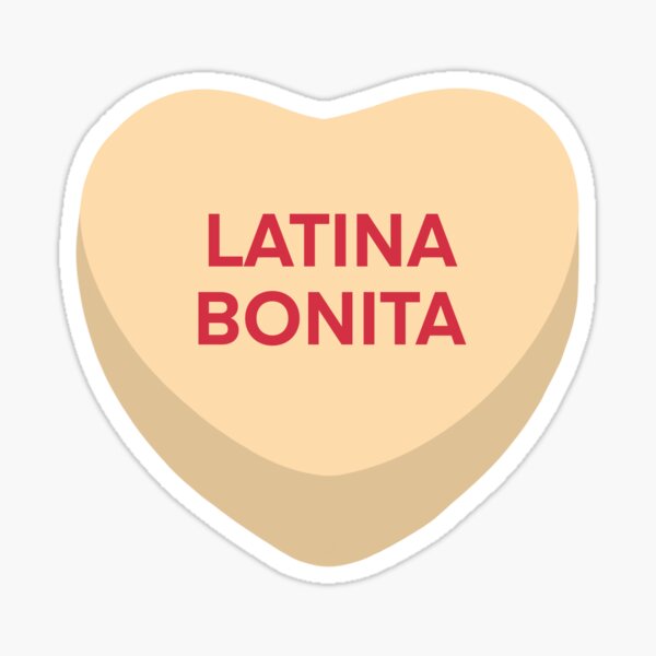 "Latina Bonita" Sticker by SabrinaGold | Redbubble