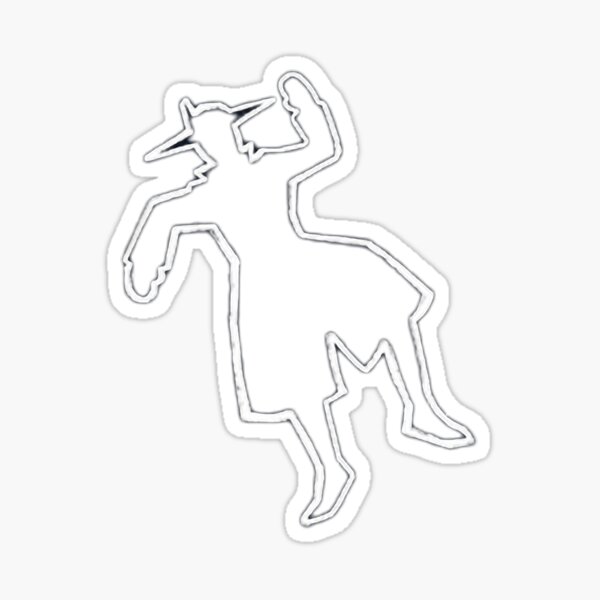 "g-g-g-give me a corpse" Sticker for Sale by AsaBloom | Redbubble