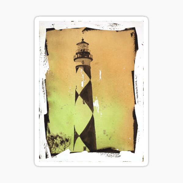 "Cape Lookout Lighthouse- North Carolina" Sticker for Sale by rfoxphoto ...