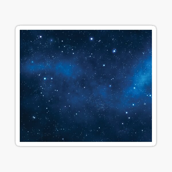 "Starry night sky outer space" Sticker for Sale by House-Of-Wonder ...