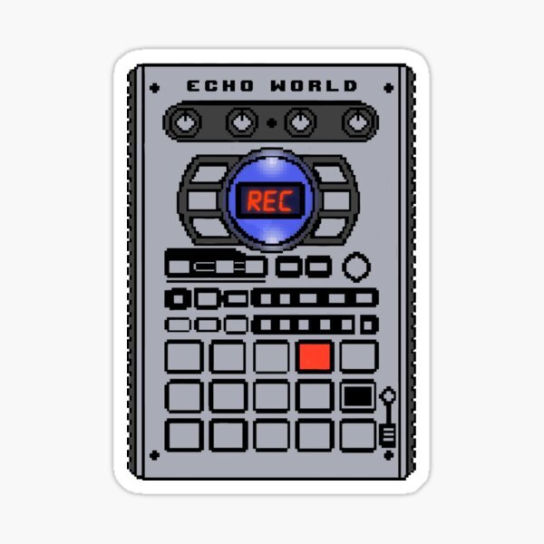 "roland sp404 sticker - lofi hip hop sampler" Sticker for Sale by ...