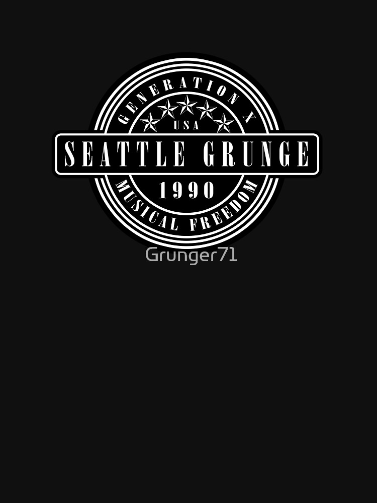 "Seattle Grunge" T-Shirt von Grunger71 | Redbubble
