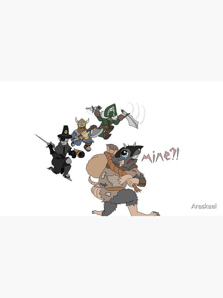 "Sack Rat - Mine?" Kaffeebecher von Araskael | Redbubble