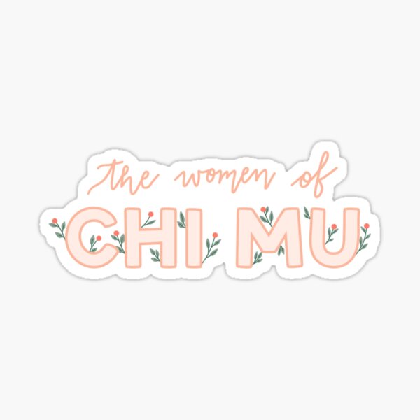 "The Women of CHI MU" Sticker for Sale by ChiMuBabes | Redbubble