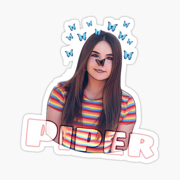 "Piper Rockelle" Sticker for Sale by AkzuDesign | Redbubble