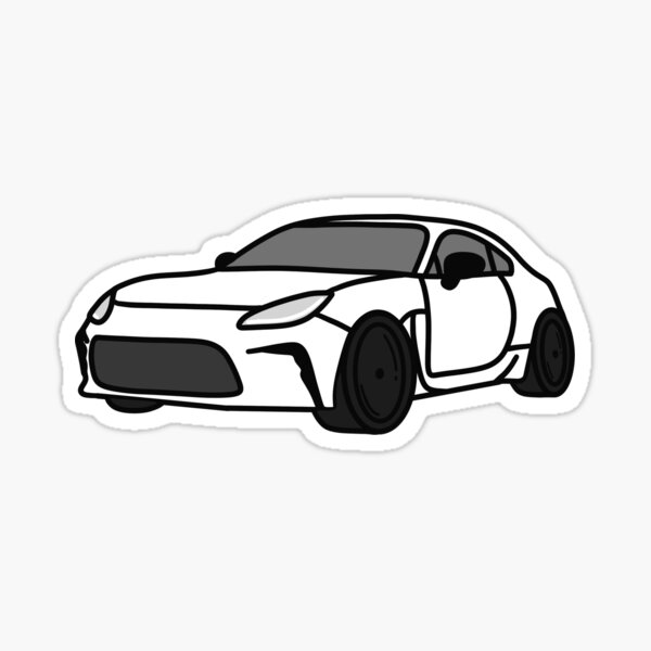 "Toyota GR86" Sticker for Sale by kauto | Redbubble