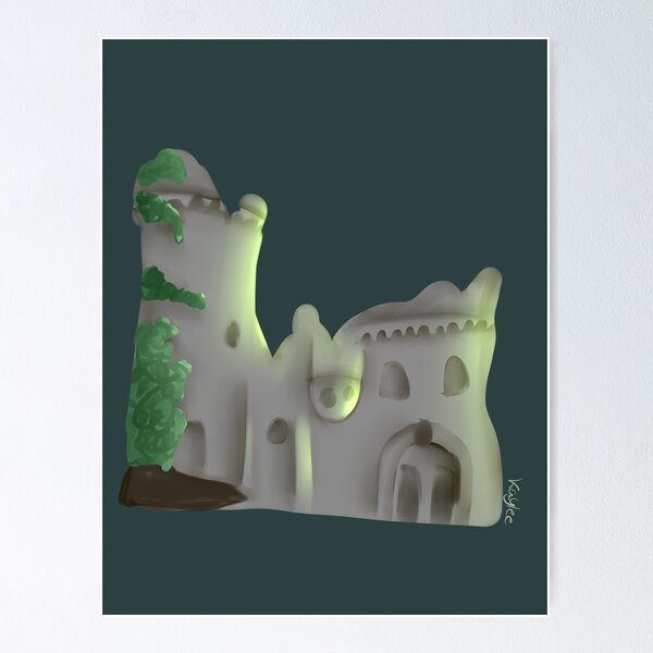 "Spookslot - Efteling" Poster for Sale by Roze Quartz | Redbubble