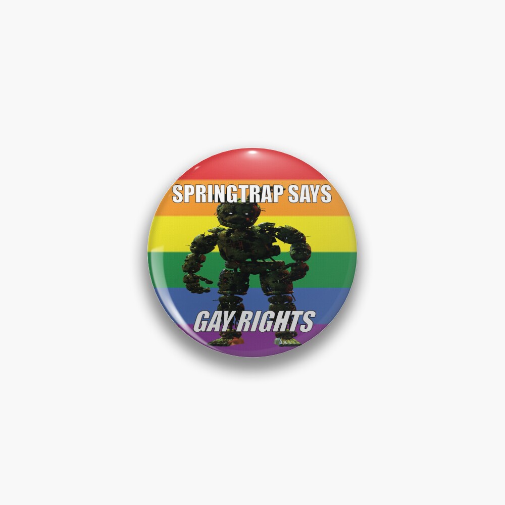 "gay spring trap" Pin for Sale by trashwentz | Redbubble