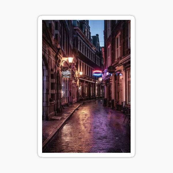 "street lights" Sticker by annaferarts | Redbubble