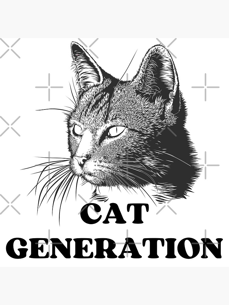 "BLACK AND WHITE CAT GENERATION - Funny Cat Pictures with Captions and ...
