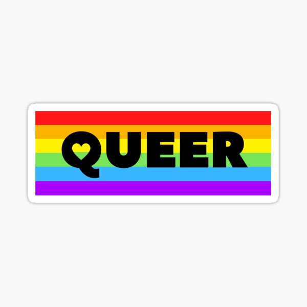 "Queer Flag" Sticker by KinkyTrinkets69 | Redbubble