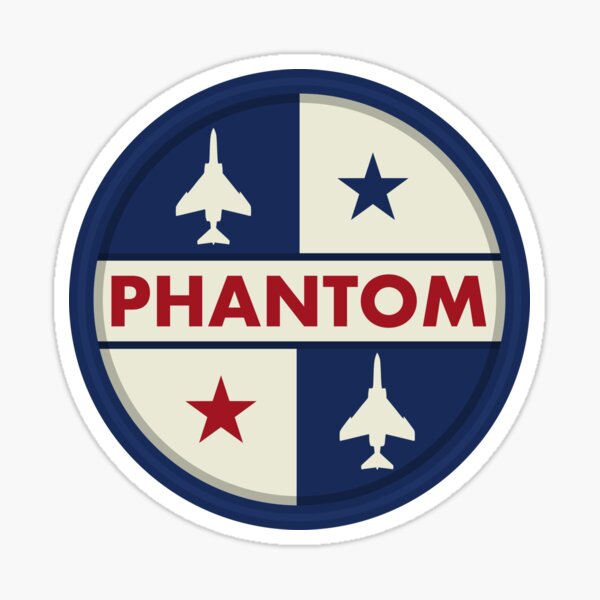 "F-4 Phantom II" Sticker by TGStudios | Redbubble