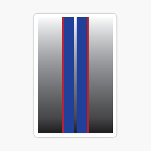 "Mustang Classic Racing Stripes" Sticker by Jayiscool71 | Redbubble