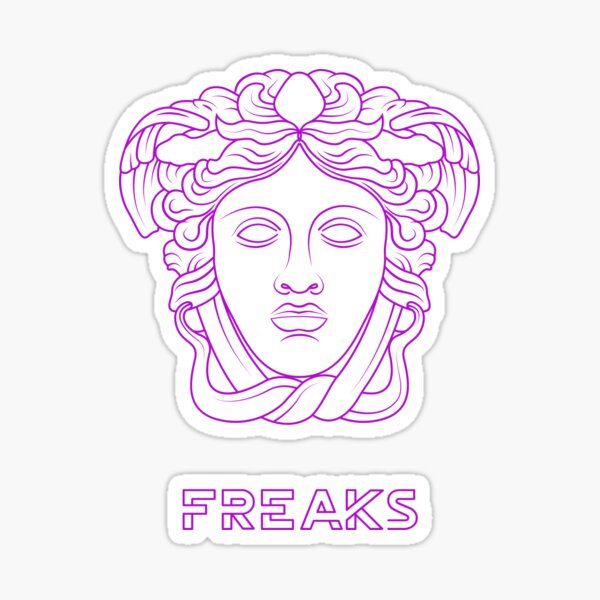 "MEDUSA PROJECT" Sticker for Sale by TheQRFreaks | Redbubble