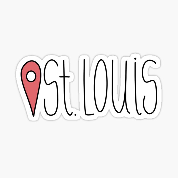 "St. Louis" Sticker by rgldesigns | Redbubble