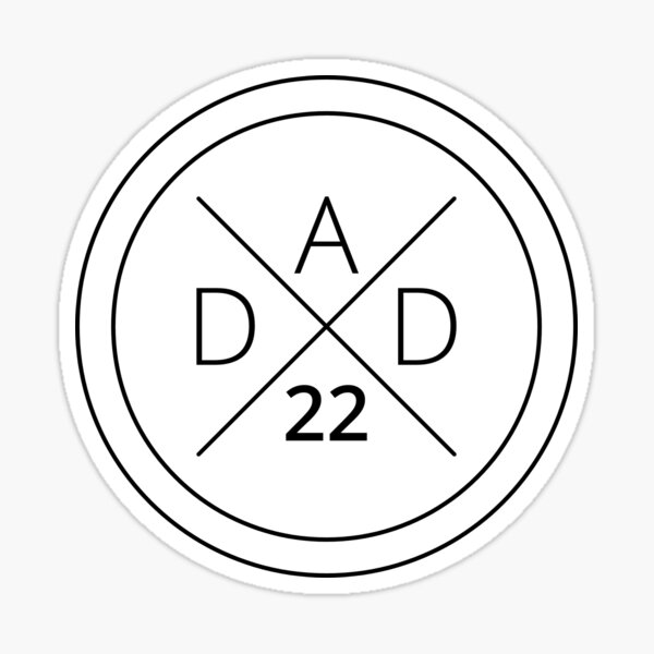 "DAD 22 - Best Dad 2022" Sticker for Sale by florigold | Redbubble