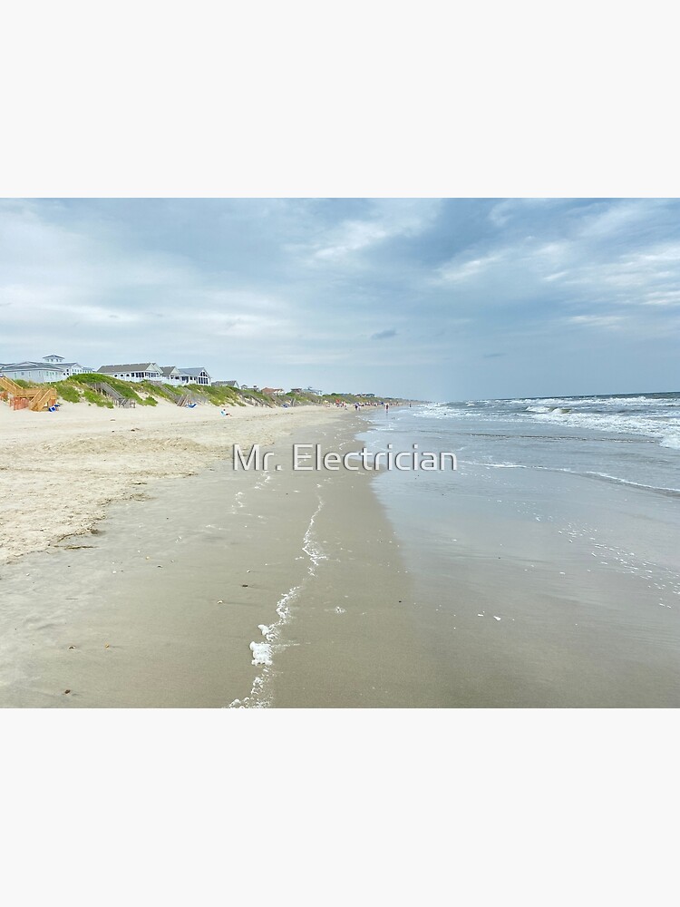 "Outer Banks Corolla Beach During Low Tide" Poster by MVdirector ...