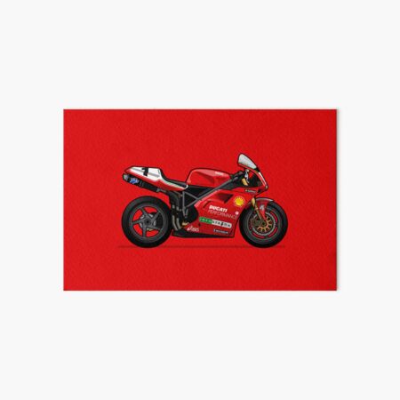 "Ducati 996 916 Fogarty infostrada" Art Board Print by MarlonVector ...
