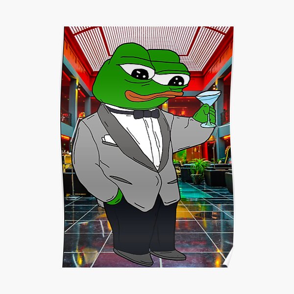 "Fancy Pepe Apu Tuxedo With Glass of Liquor " Poster for Sale by Slav ...