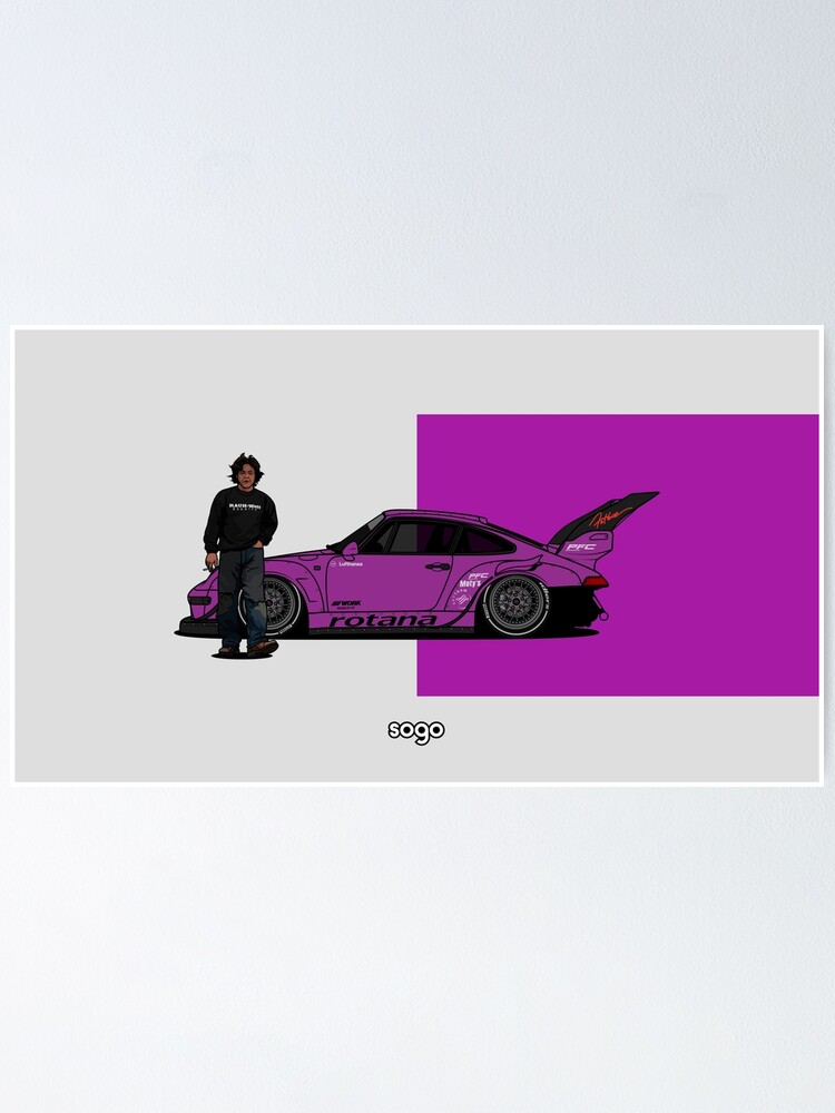 "RWB 993 Rotana" Poster for Sale by SogoCristian | Redbubble