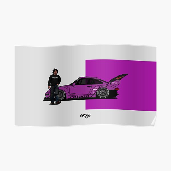 "RWB 993 Rotana" Poster for Sale by SogoCristian | Redbubble
