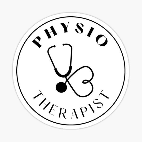 "Physiotherapist Stethoscope" Sticker for Sale by KatarinaAndCo | Redbubble