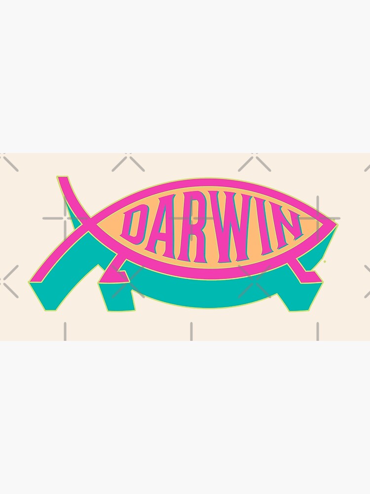 "Darwin Fish Logo" Poster by RafaelLima7 | Redbubble