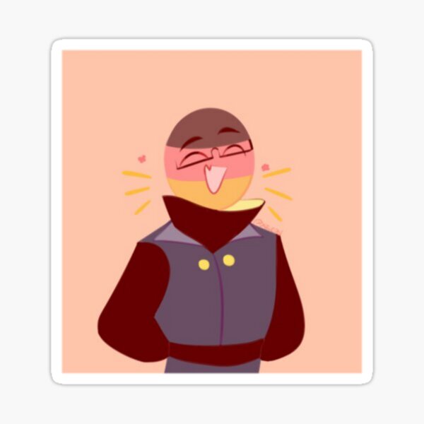 "countryhumans" Sticker by MedyShop123 | Redbubble