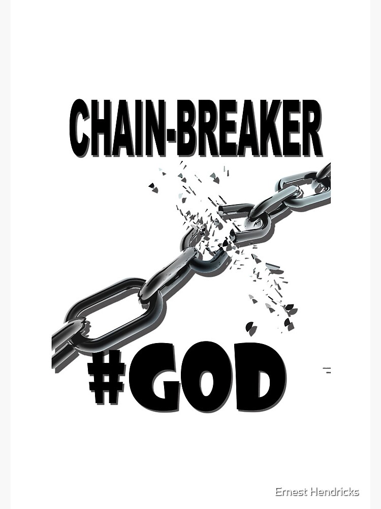 Cuaderno de espiral «The Chain Breaker Jesus Chain Breaker, Christian ...