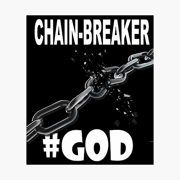 Lámina fotográfica «The Chain Breaker Jesus Chain Breaker, Christian ...