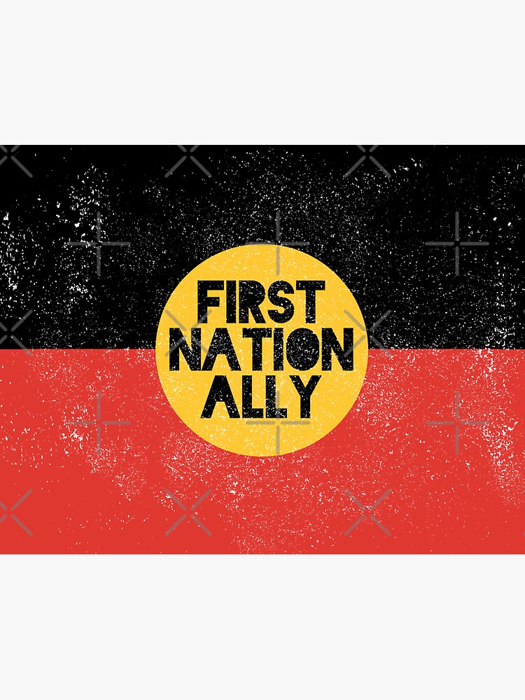 "First Nation Ally [Light Worn Design]" Sticker for Sale by ...