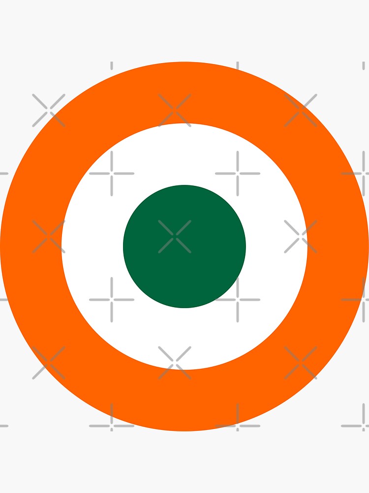 "Indian Air Force Roundel" Sticker for Sale by fareast | Redbubble