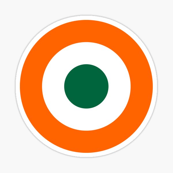 "Indian Air Force Roundel" Sticker for Sale by fareast | Redbubble