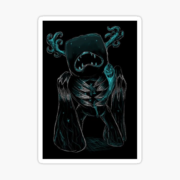 "Warden Illustration Minecraft" Sticker for Sale by VibrantVortex ...