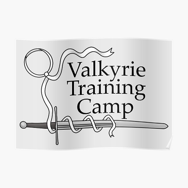 "Valkyrie Training Camp" Poster for Sale by jsprechman | Redbubble