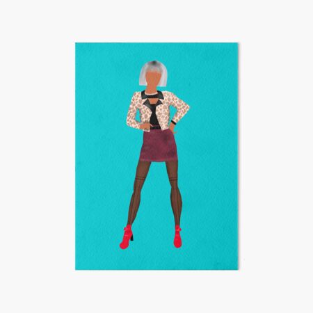 "Punk Astra from DC's Legends of Tomorrow" Art Board Print for Sale by ...