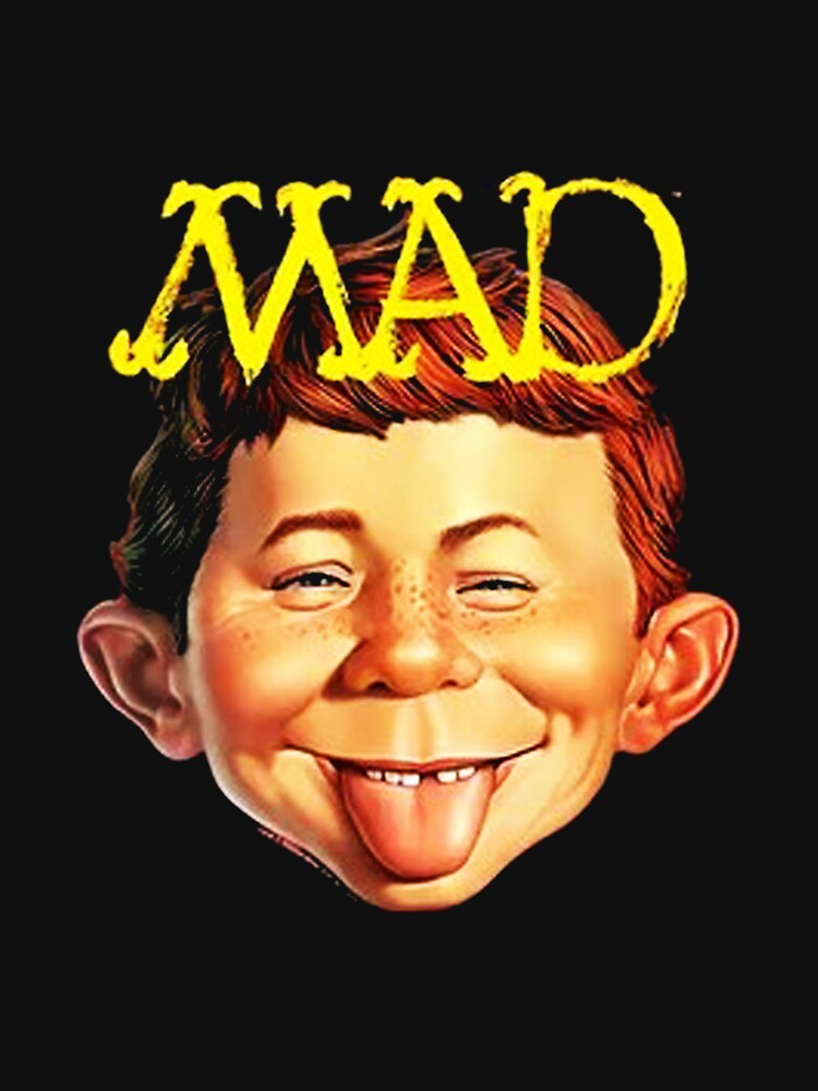 "Mad Alfred E Neuman Mascot Boy Magazine" T-shirt by teguhprayitno ...