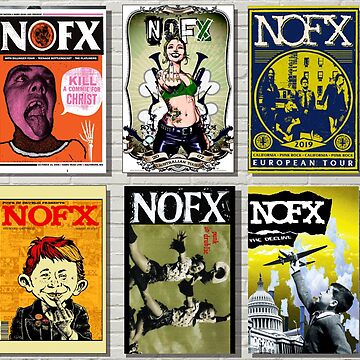 "nofx collage" Poster for Sale by rogerzavalas | Redbubble