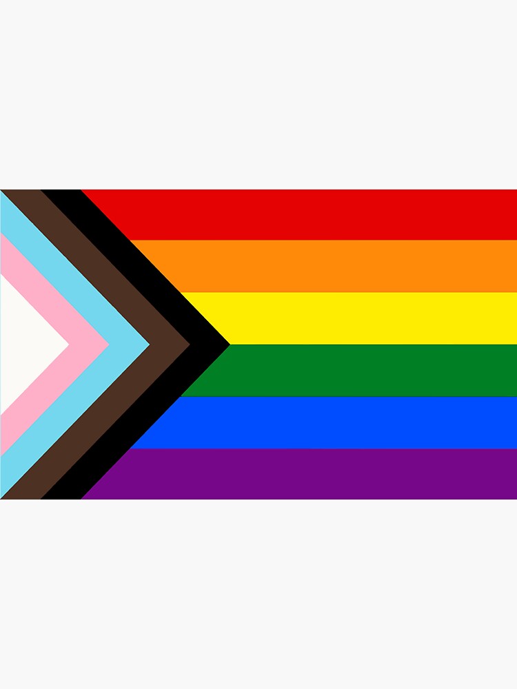"Progress Pride Flag" Sticker for Sale by ihbct1657 | Redbubble