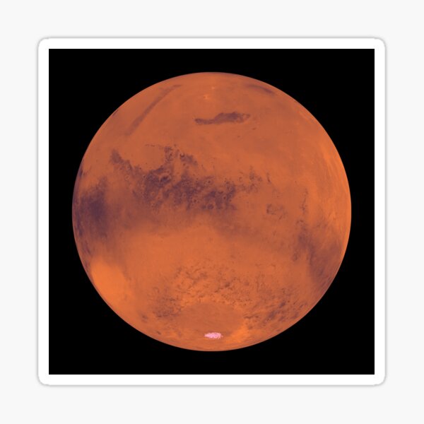 "Planet Mars" Sticker for Sale by StocktrekImages | Redbubble