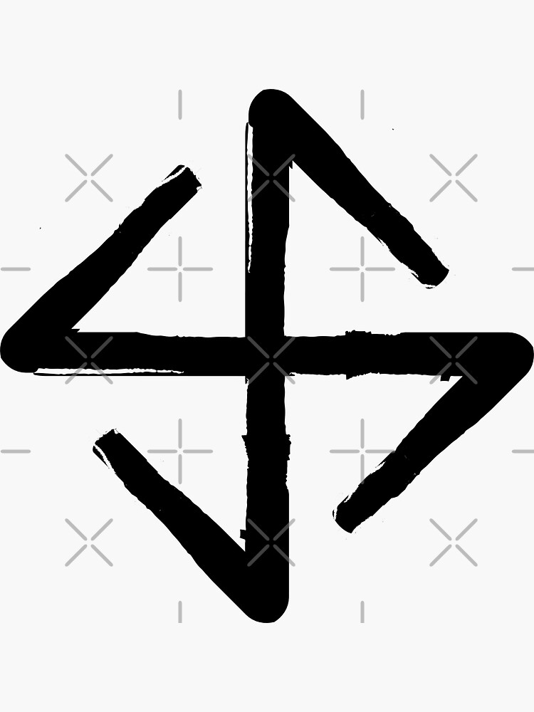 "Rune Fyrfos" Sticker by BranJOo | Redbubble