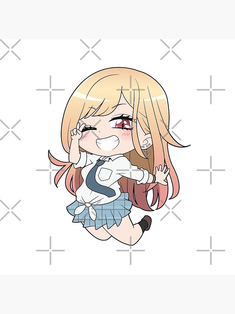 "My Dress-Up Darling Kitagawa Marin Chibi" Art Print for Sale by ...