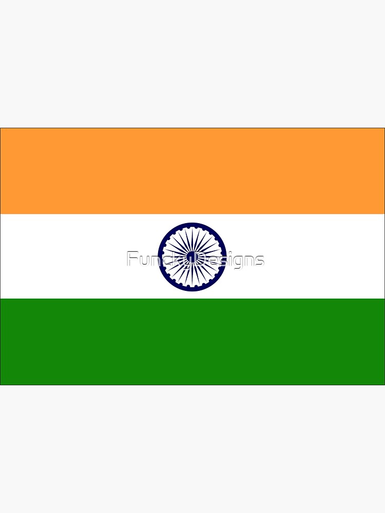 "India Flag" Sticker for Sale by FunckyDesigns | Redbubble
