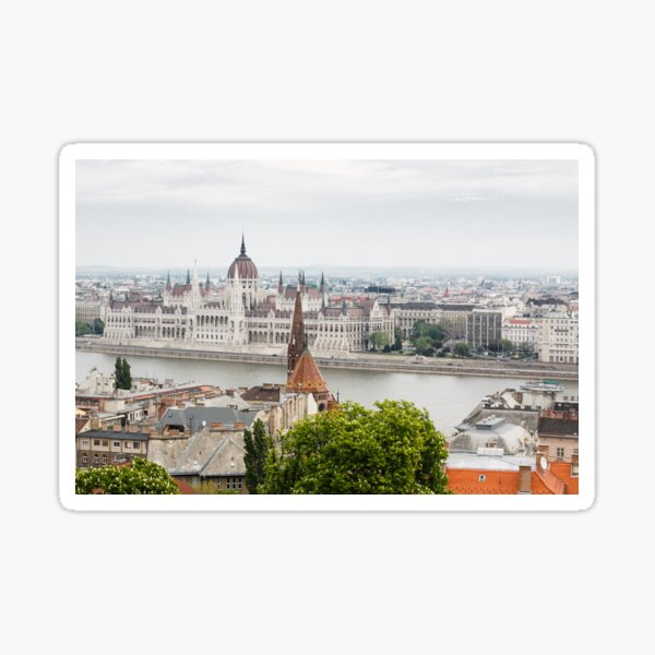 "Budapest" Sticker for Sale by Claraveritas | Redbubble