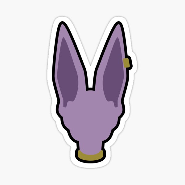 "Beerus Stock Icon" Sticker for Sale by Pneun-Designs | Redbubble