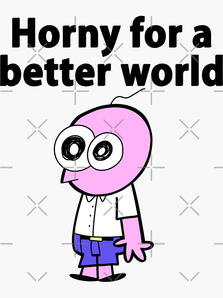 "Smiling Friends - Adult Swim" Sticker for Sale by Iamsoum | Redbubble