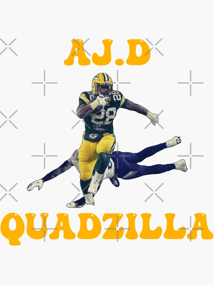Pegatina «AJ.D QUADZILLA, dillon quadzilla, empacador de green bay, aj ...